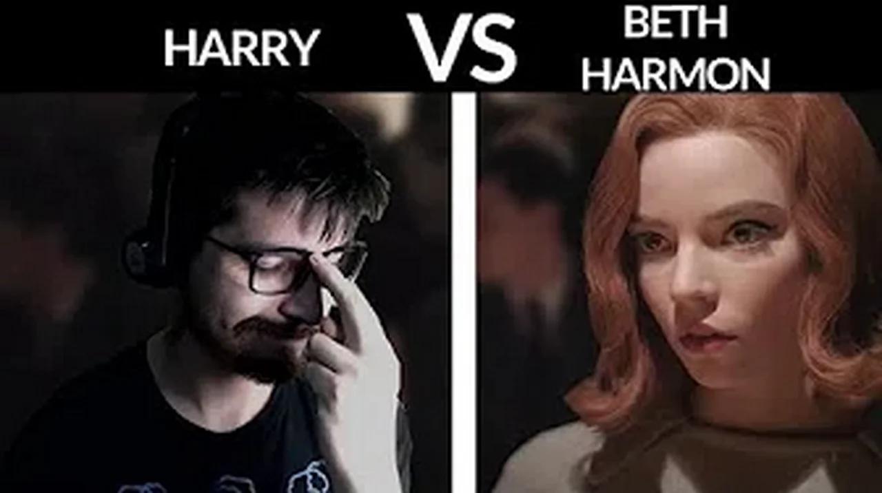 Harry vs Beth Harmon