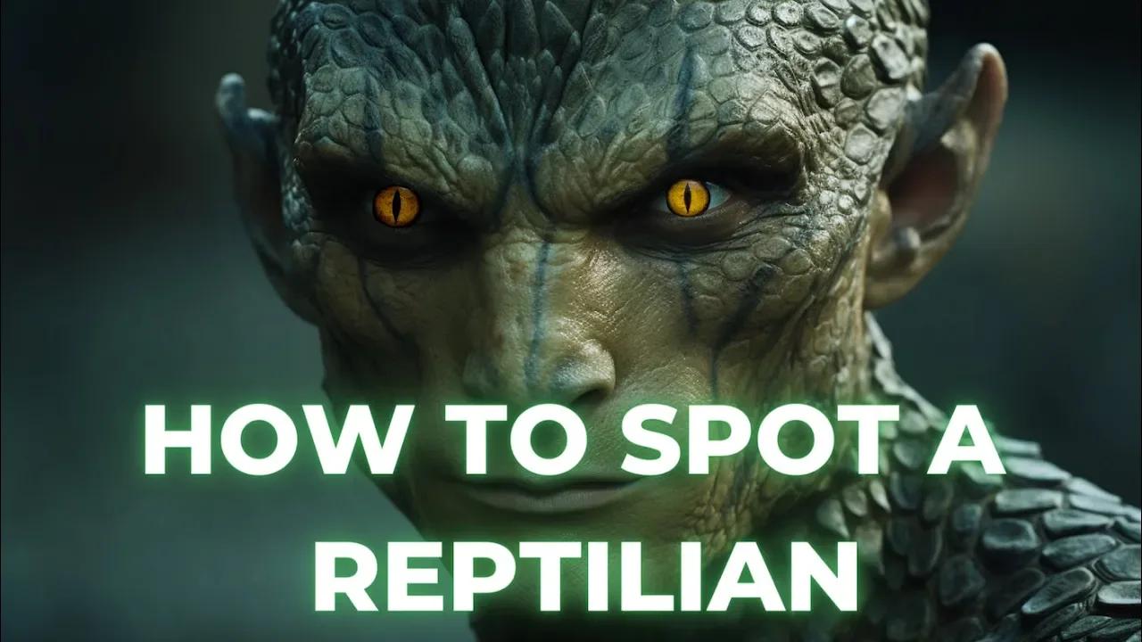 How to Spot a Reptilian Shapeshifter 👀🦖🤯