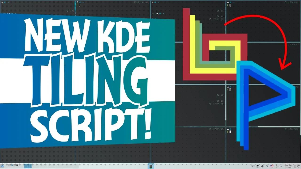 KDE Plasma TILING is BACK!