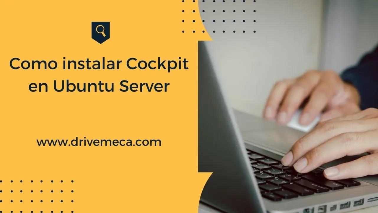 Cockpit Linux Tutorial - Como instalar en Ubuntu Server