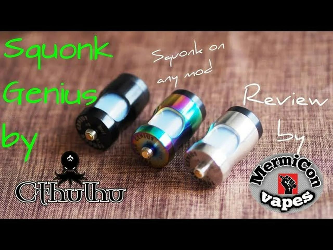 Squonk Genius by Cthulhu "Ελληνική Παρουσίαση" “Greek review“