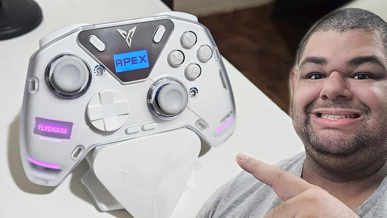 Controle FLYDIGI APEX 4 ELITE é o MELHOR CONTROLE DE 2024! Direto da ...