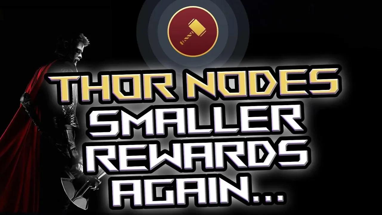 Thor Financial Nodes Lower Rewards.. Again!