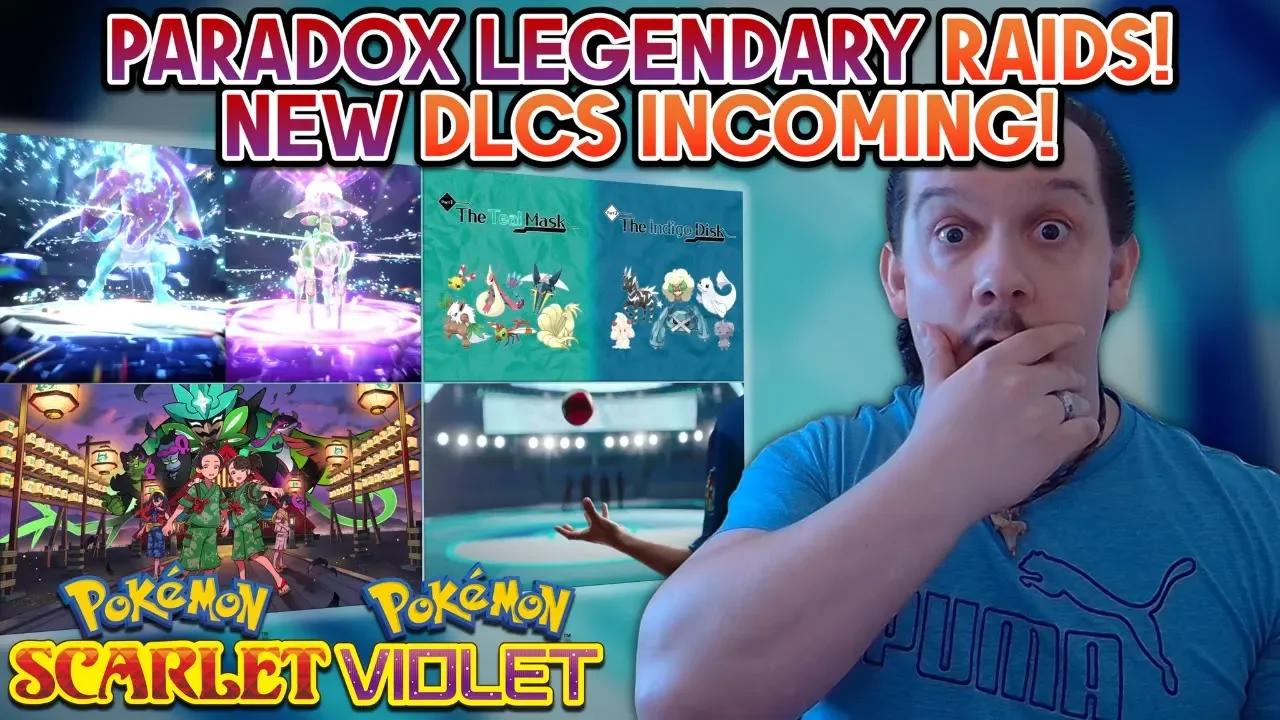 SCARLET & VIOLET DLC REVEALED!! PARADOX SUICUNE/VIRIZION RAIDS! NEW LEGENDARY POKÉMON & MORE!