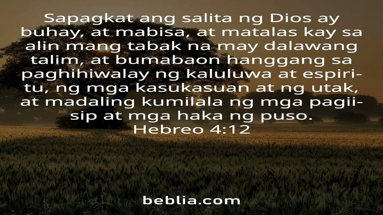 Hebreo 4:12 - Banal na talata ng Bibliya #bibliya #Diyos #Hesus # ...