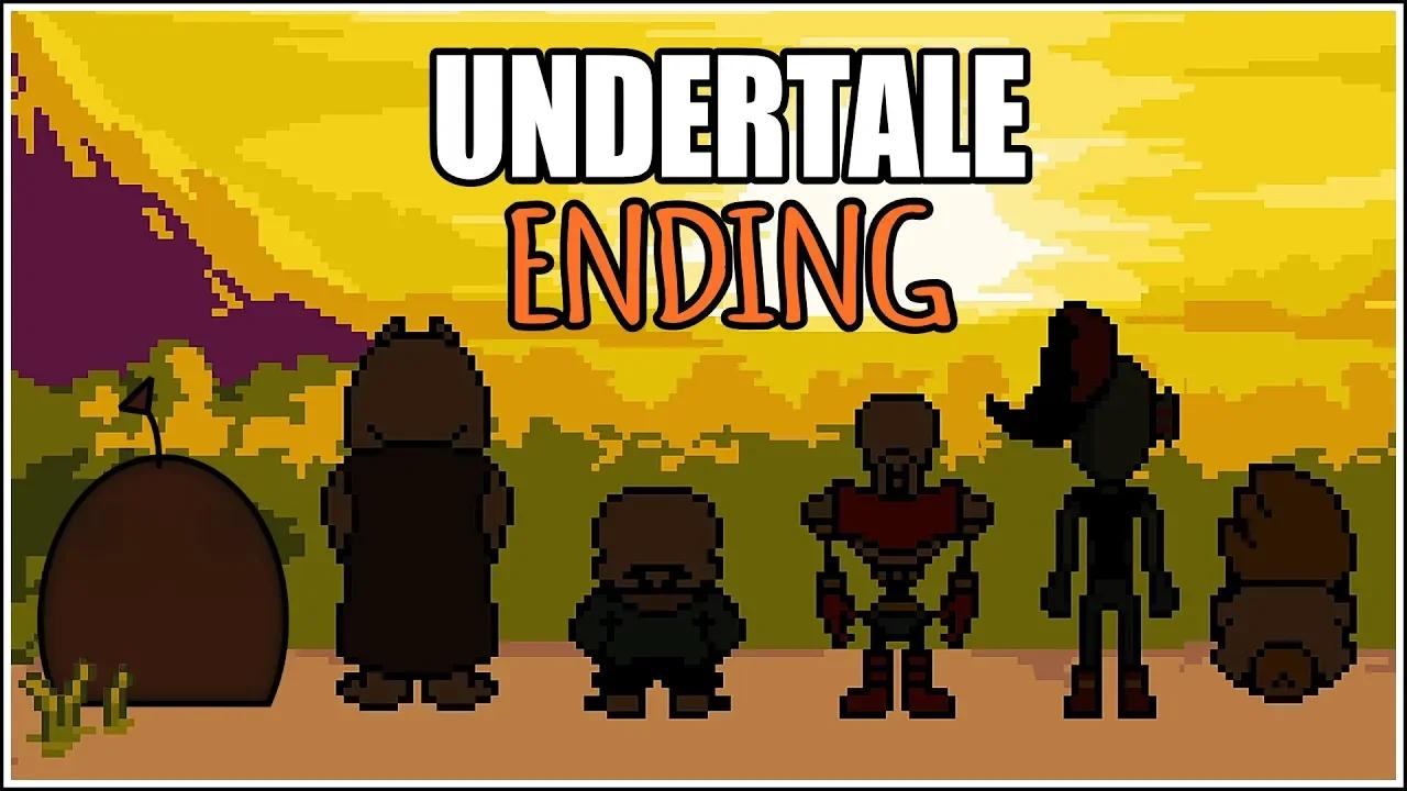True Pacifist ENDING - UNDERTALE Pacifist Part 16 4K gameplay walkthrough