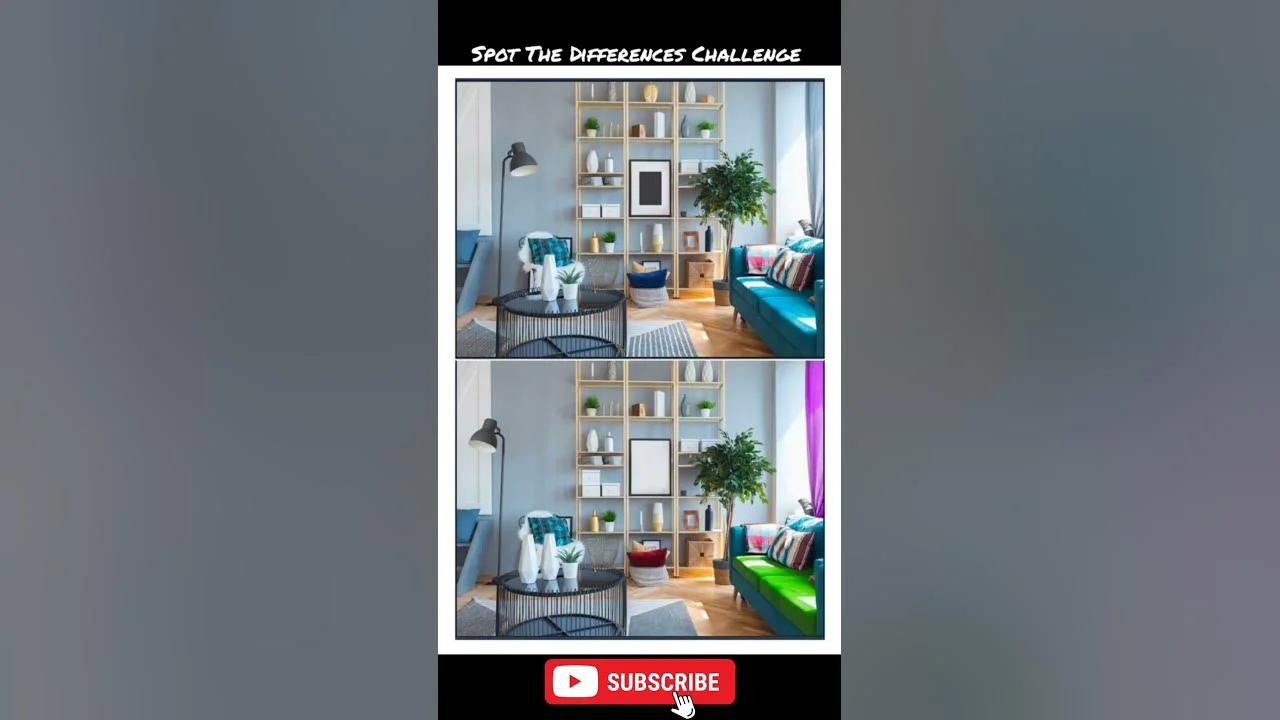 How Many Differences Can You Spot? #findthedifference