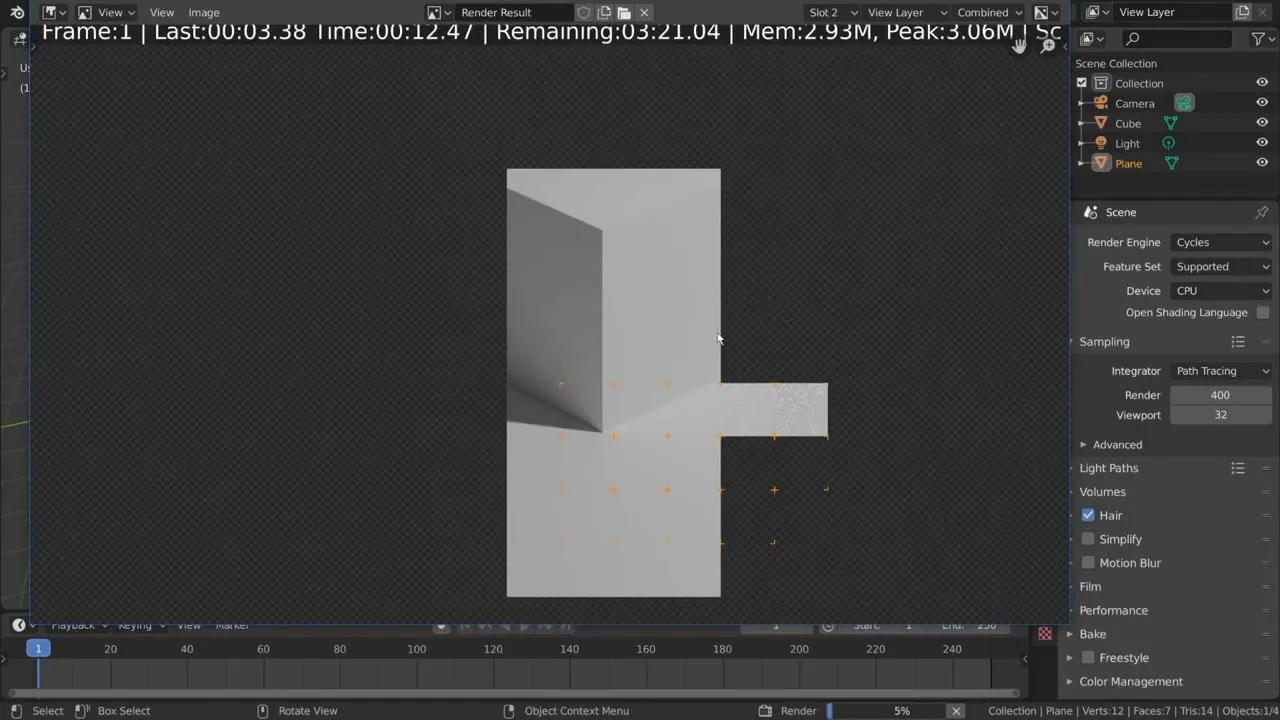 Blender 2.80 Cycles Samples - Video 26