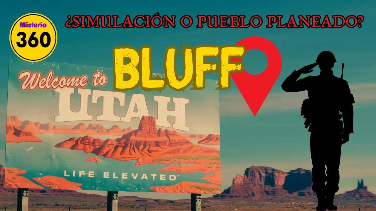 El Misterio de Bluff ¿simulación o pueblo falso?