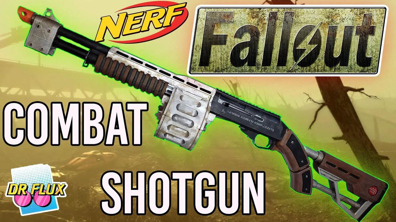 A Nerf Fallout Combat Shotgun