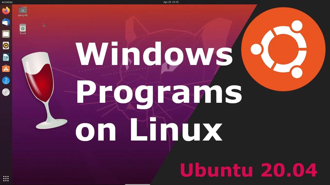 How To Run Windows Programs On Linux Wine Install Tutorial Using