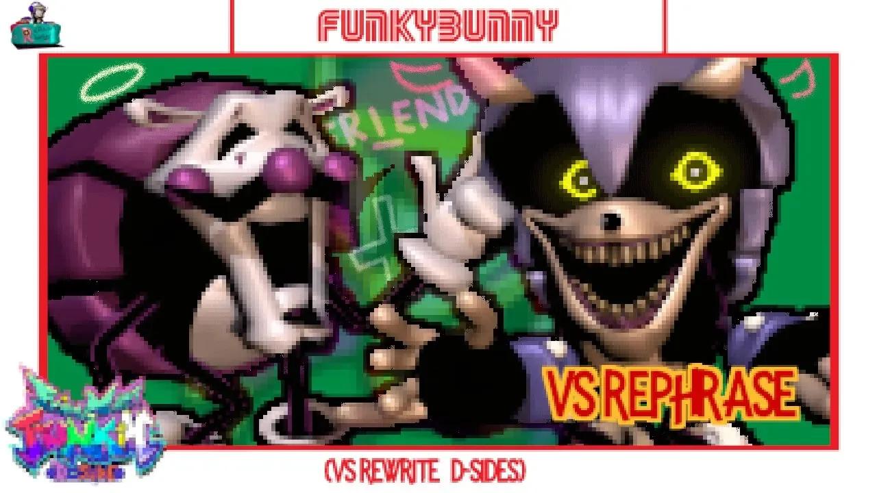 Friday Night Funkin' Vs Rewrite D-Sides (FNF Mod) (Sonic.Exe)