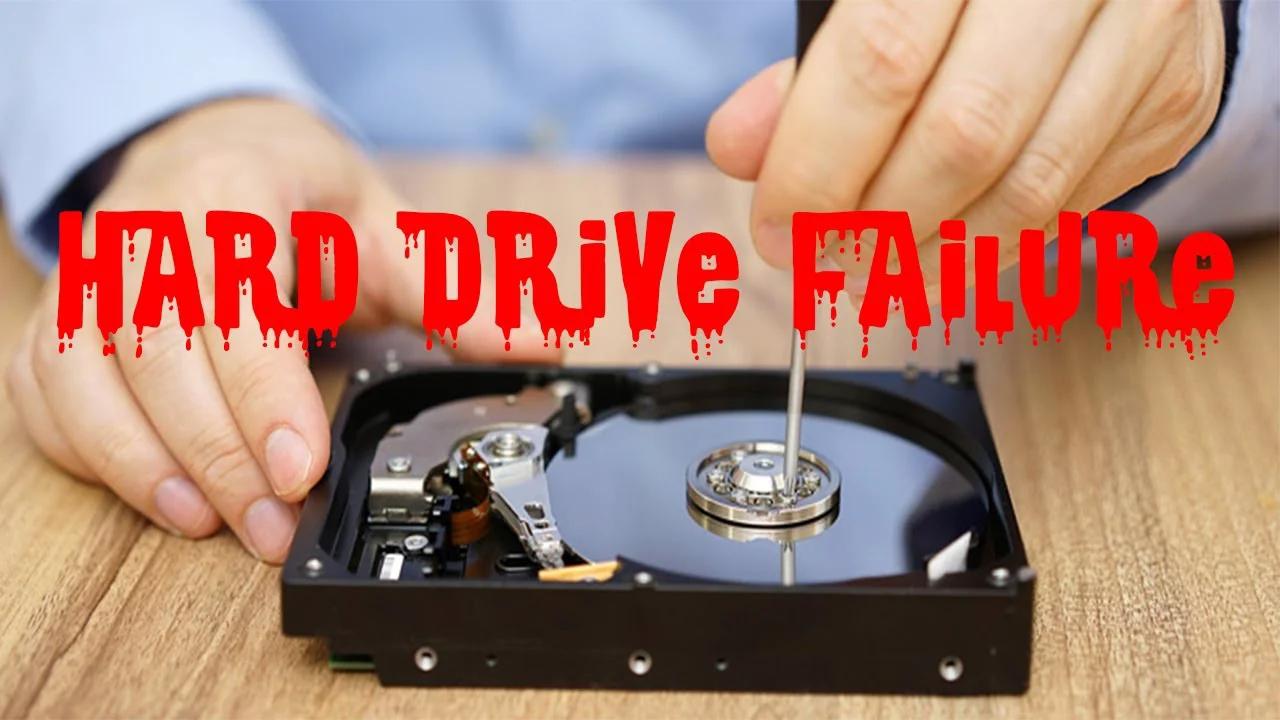 how to tell if your hard drive is failing