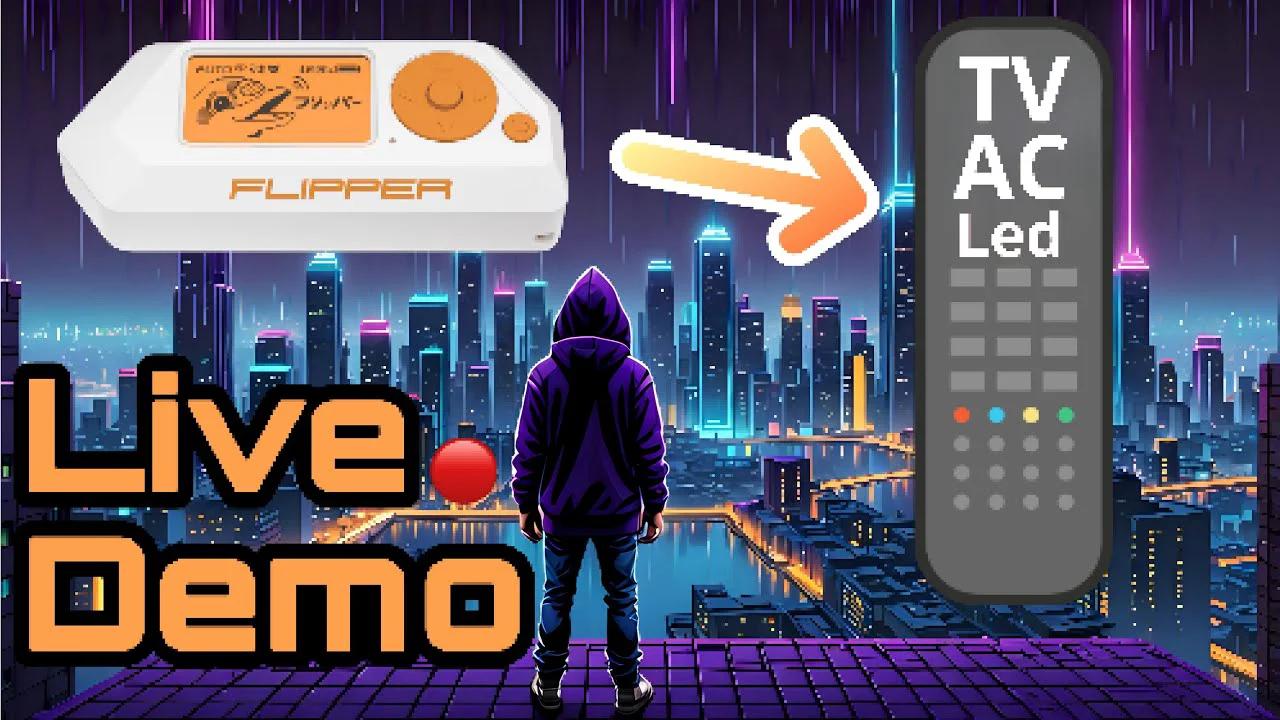 Live Demo: Exploring Flipper Zero's Infrared Capabilities | TV, LED ...