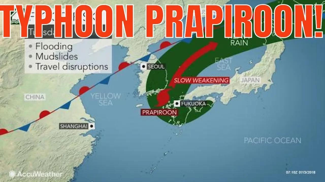 Typhoon Prapiroon UPDATE!