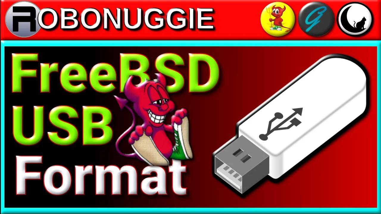 A Quick Howto Format a USB Stick in FreeBSD