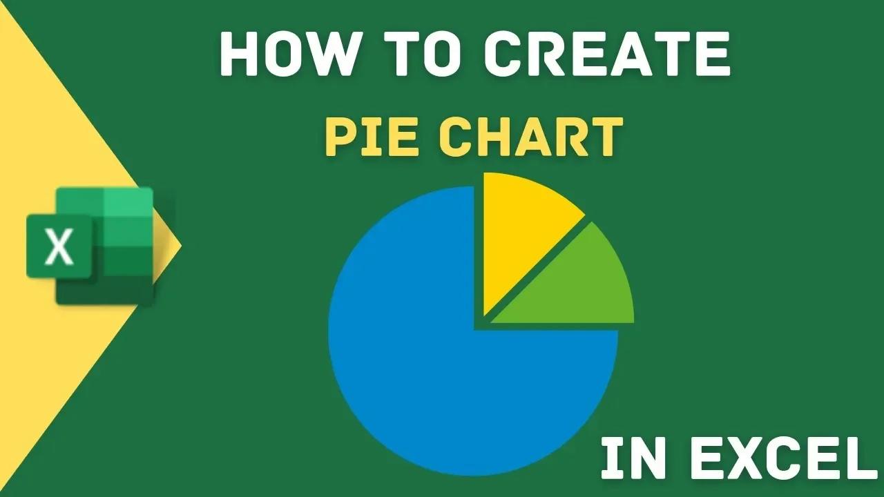 How to Create Pie Chart in MS Excel