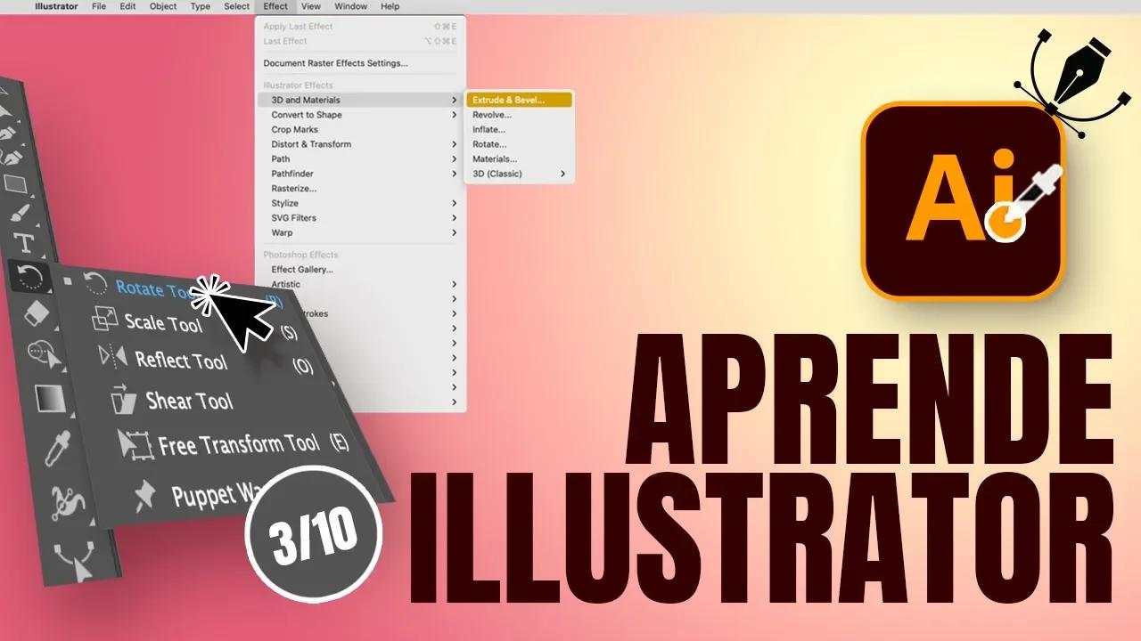 Illustrator 2023 Básico | Clase 3 - Herramientas de Transformación ...