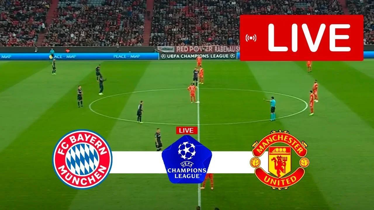 Bayern Munich vs Manchester United LIVE | UEFA Champions League 2023/24 | Match LIVE Today!