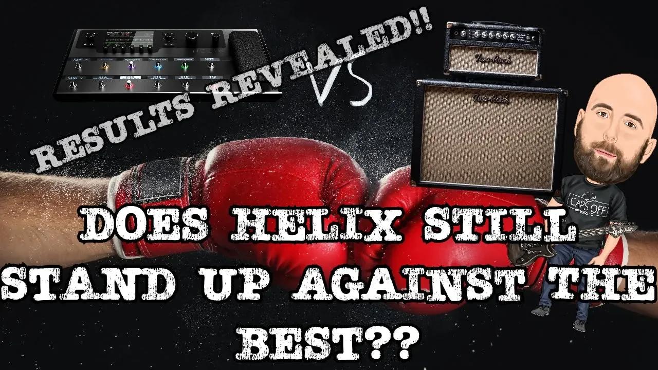 Can The Helix Still Hang With The Best Real Amps?? | Results Revealed!!