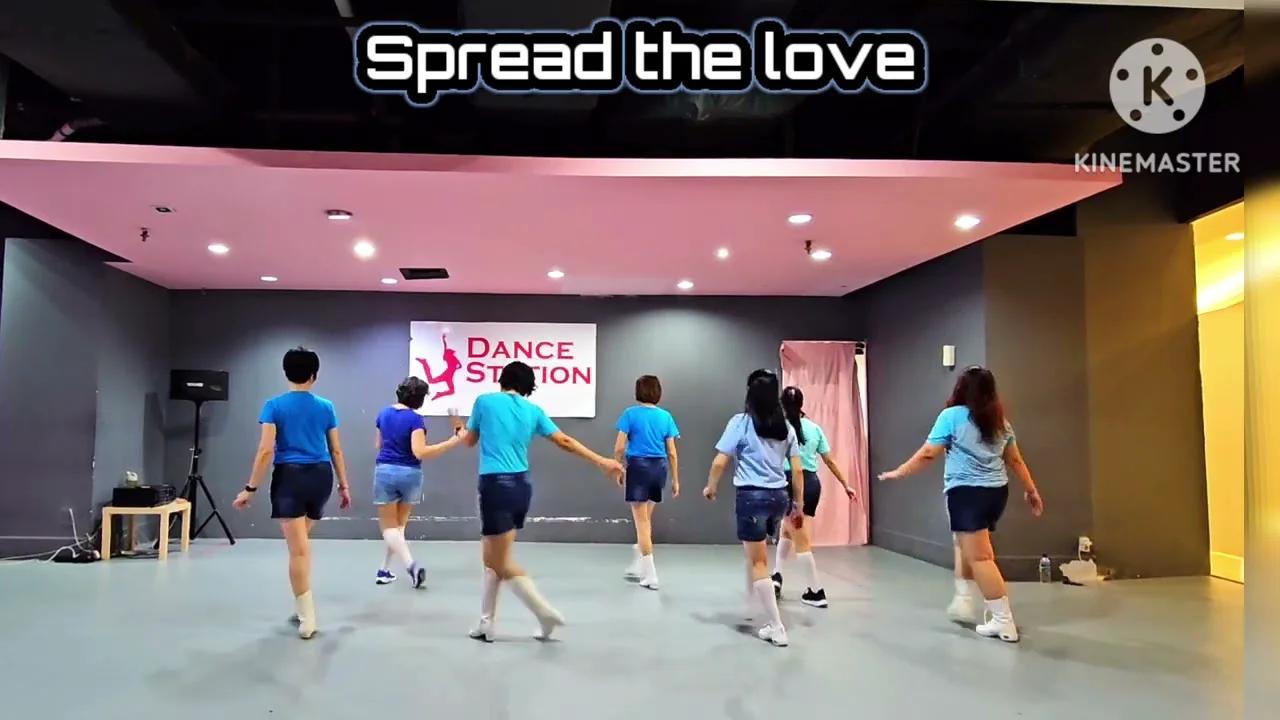 Spread The Love - Line Dance || Demo || Beauty LD Double Blessed PV ...