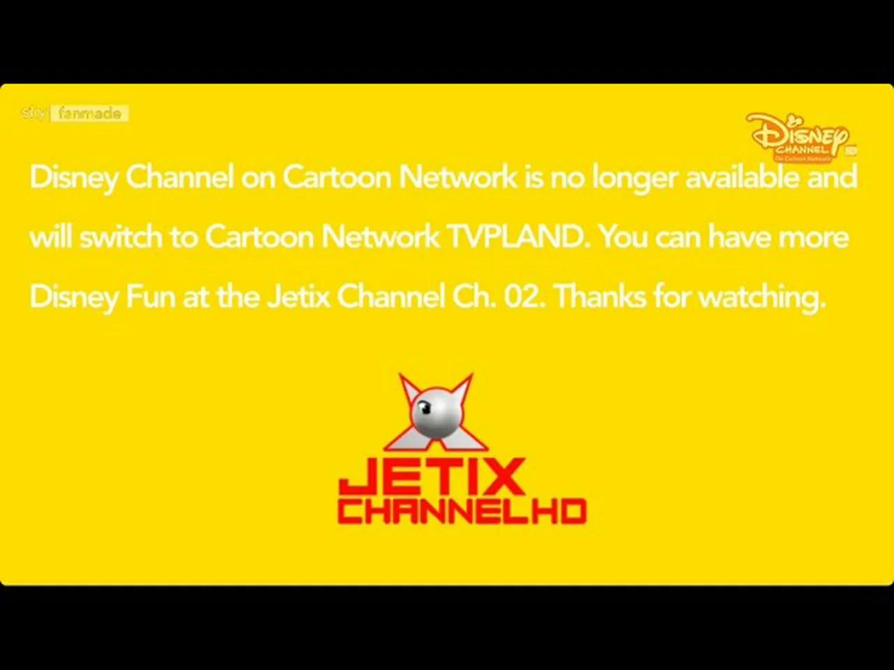 Disney Channel On Cartoon Network Final Closedown 1 6 24 Fanmade