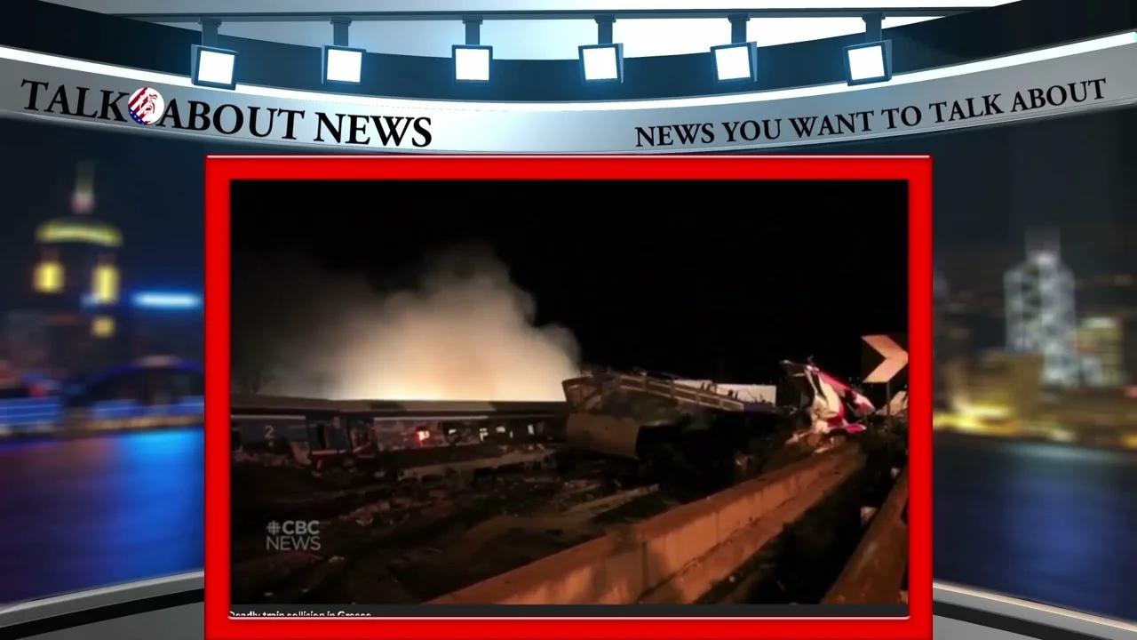 Greece Train Crash Passenger Train Collides with Freight Train Near ...