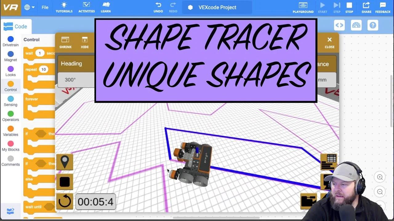 Shape Tracer Part 3 (Unique Shapes)