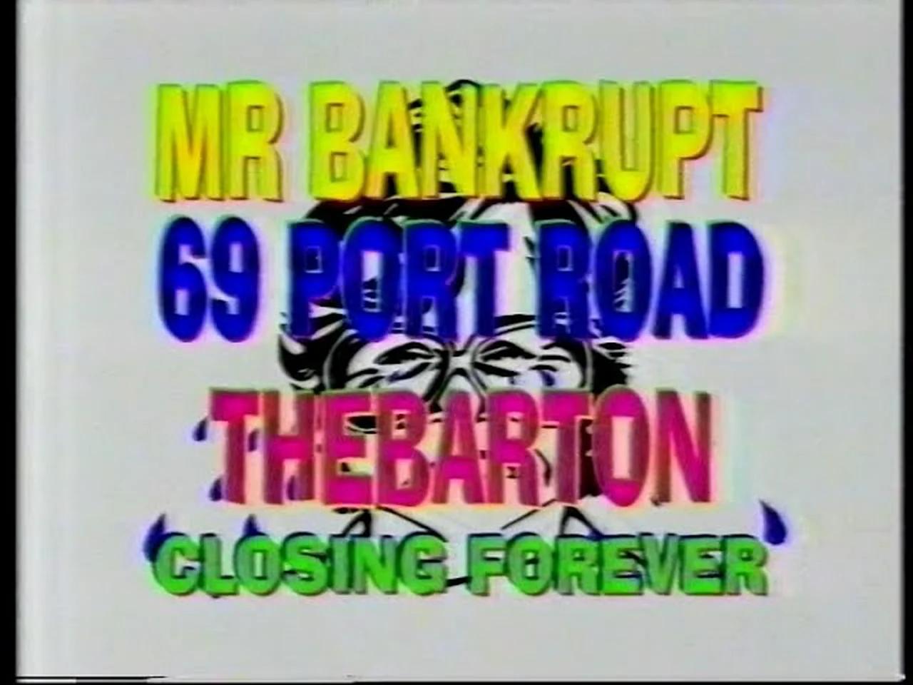 TVC - Mr Bankrupt Closing Forever (2001)