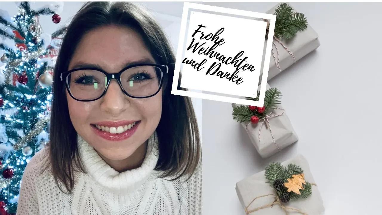 Frohe Weihnachten und Danke