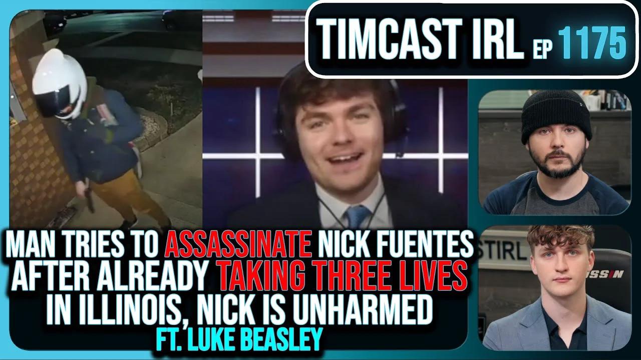 Nick Fuentes NEARLY ASSASSINATED, Man Took 3 Lives, MANGIONE EFFECT w ...
