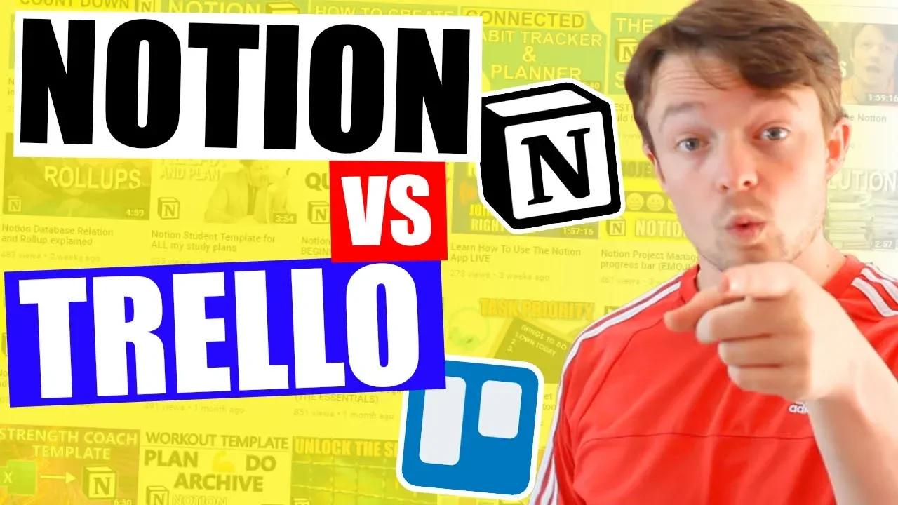 Notion VS Trello as a productivity tool