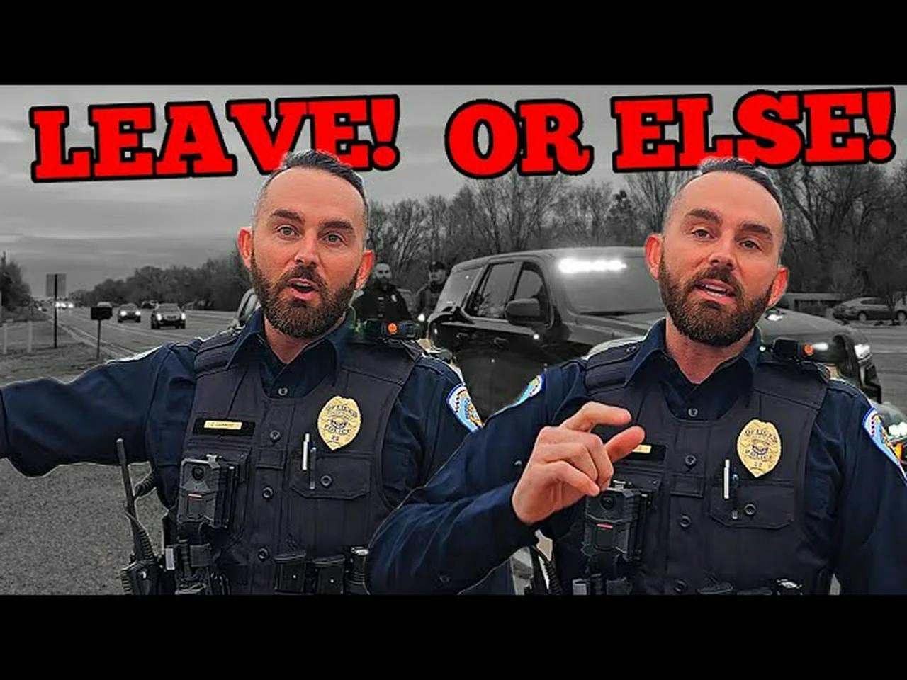 Bad Cop Get S Shushed Spanked And Dismissed Id Refusal