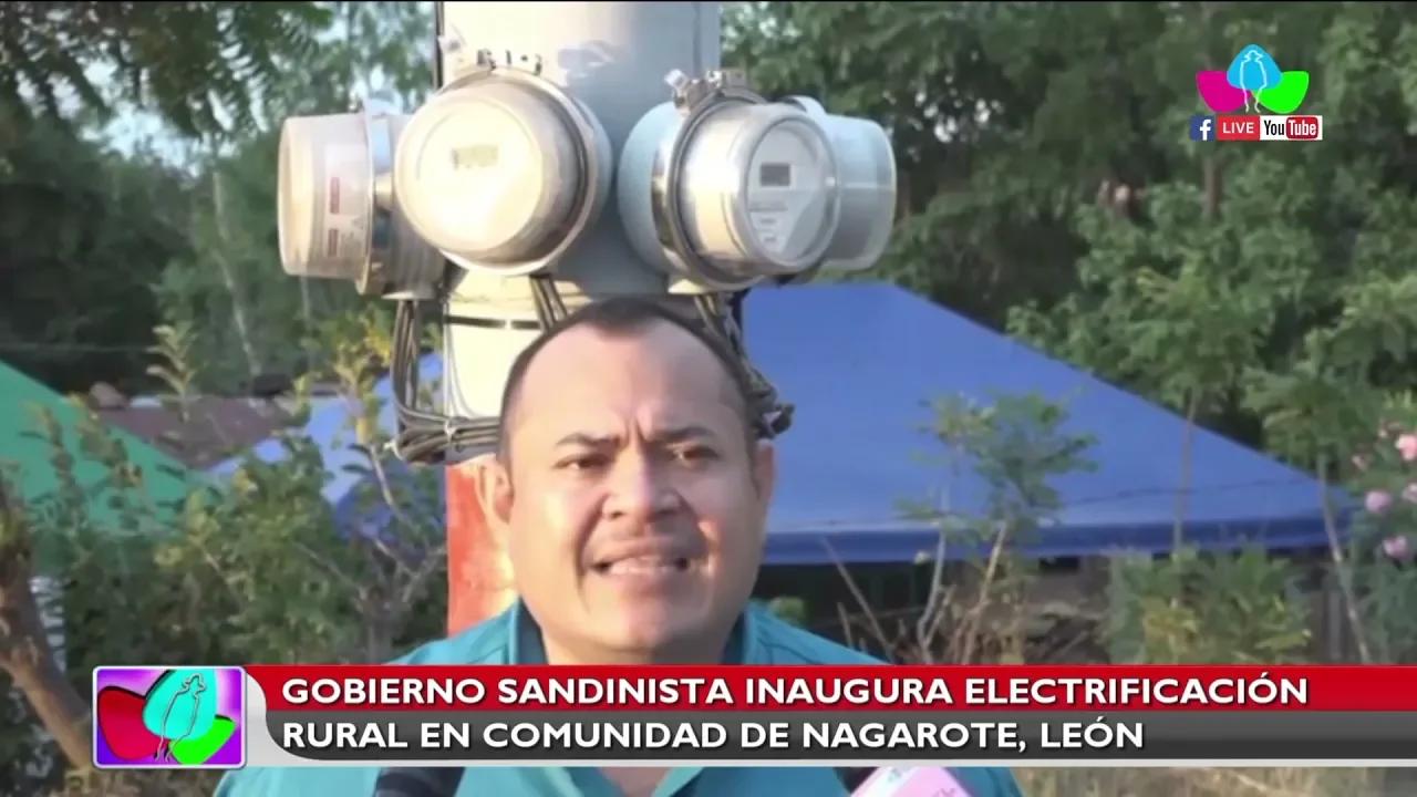 Gobierno Sandinista inauguró electrificación rural en comunidad de ...
