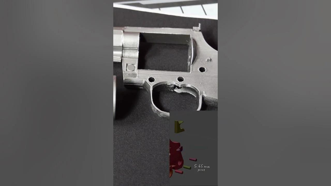 .44 Vendetta Magnum Revolver - 3D Printed - Creality K1 3D Printer ...