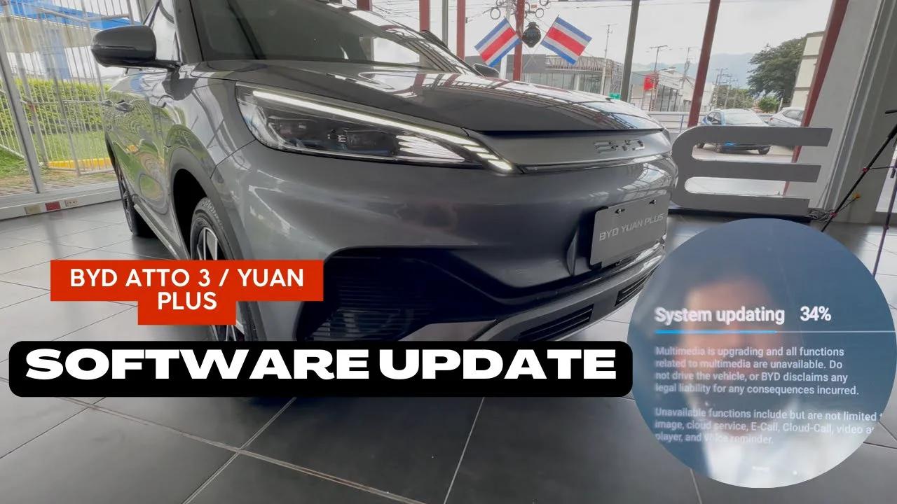 BYD ATTO 3 / Yuan Plus Software Update 2023