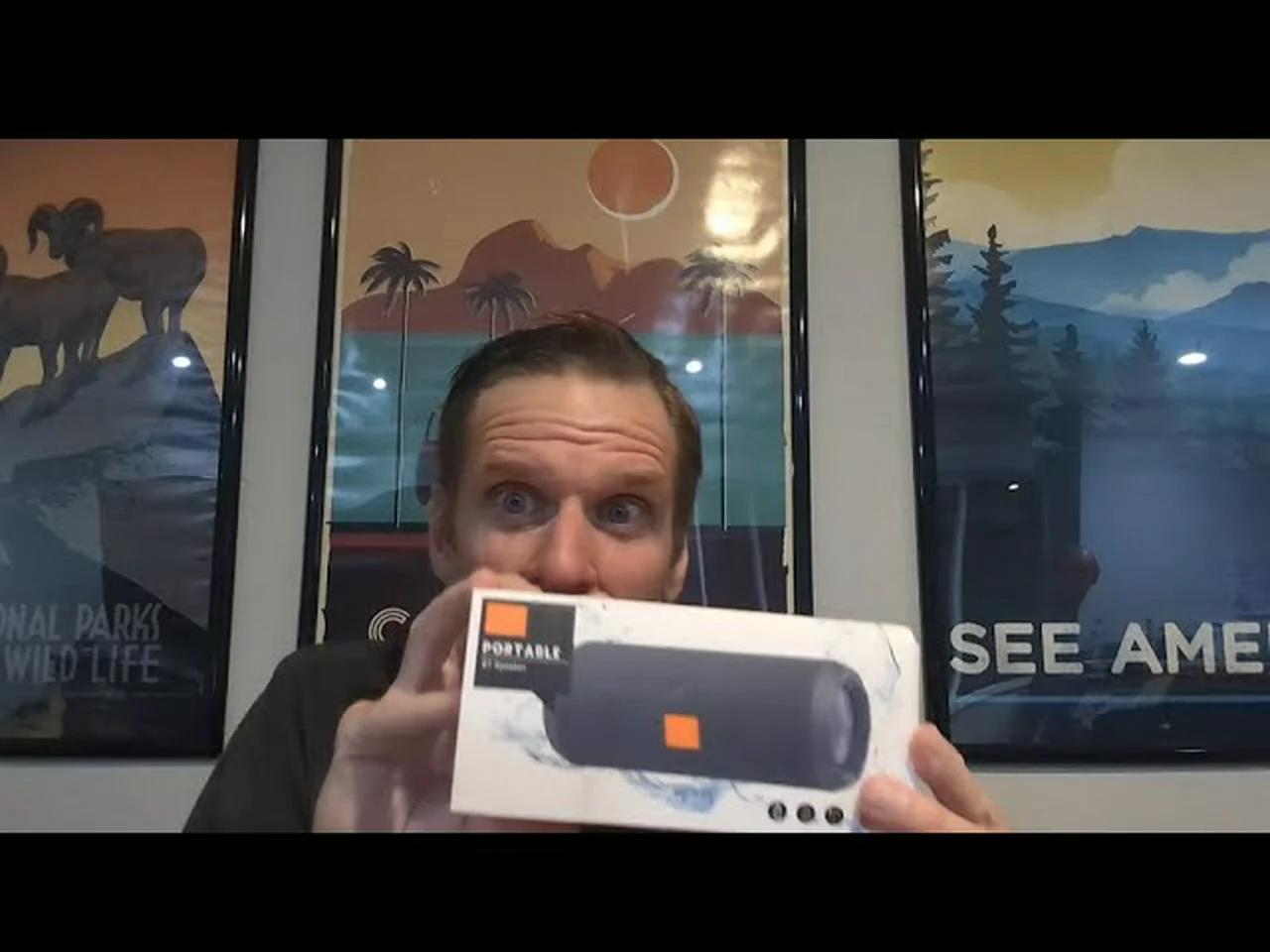 Temu Portable Wireless Bass Speaker Review #review #temu #speaker