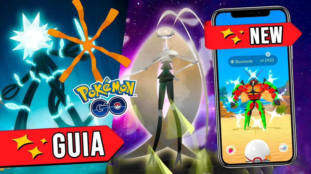 NOVOS SHINY! GUIA COMPLETO das RAIDS de Xurkitree, Buzzwole e Pheromosa no Pokémon GO!