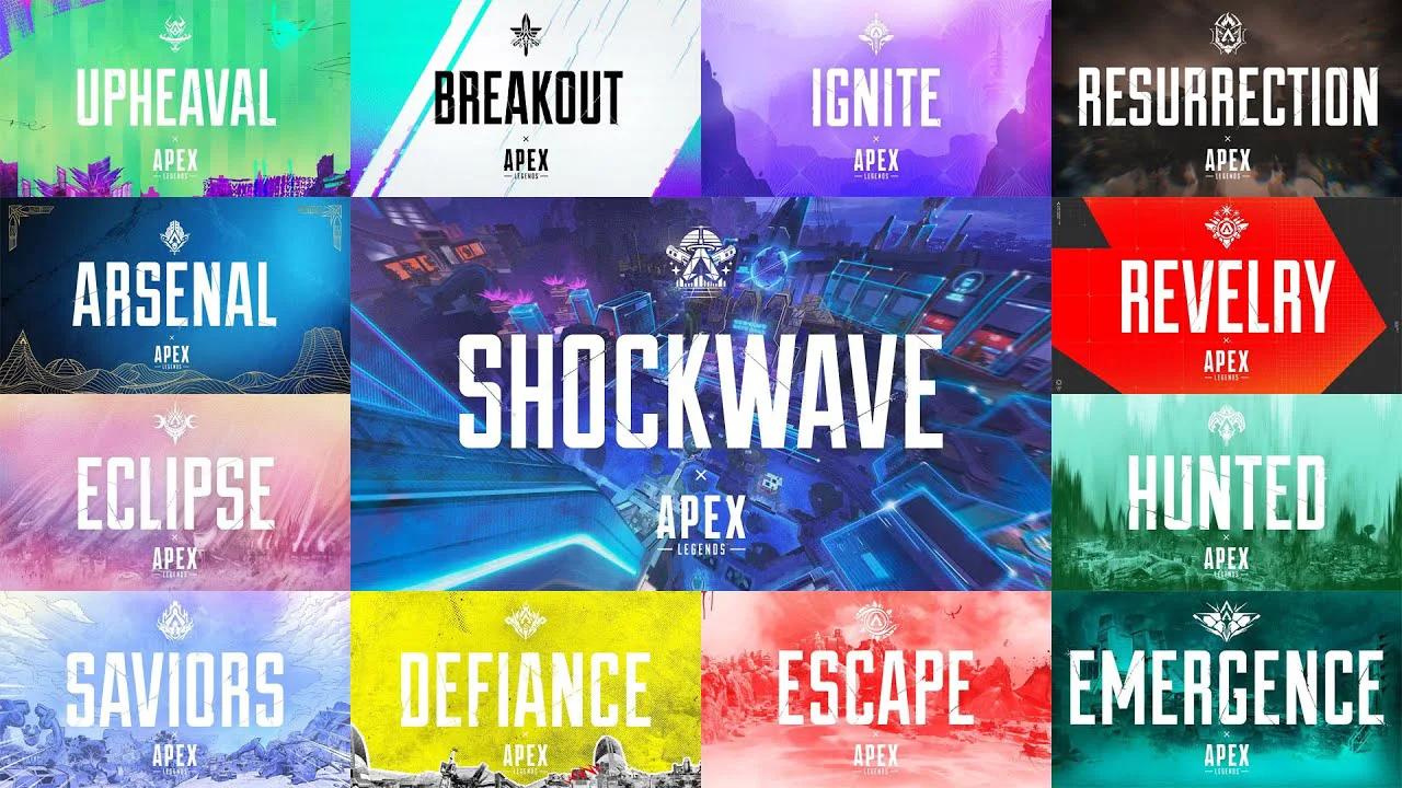 Apex Legends: All Gameplay Trailers Season 1 - 22 | (HD)