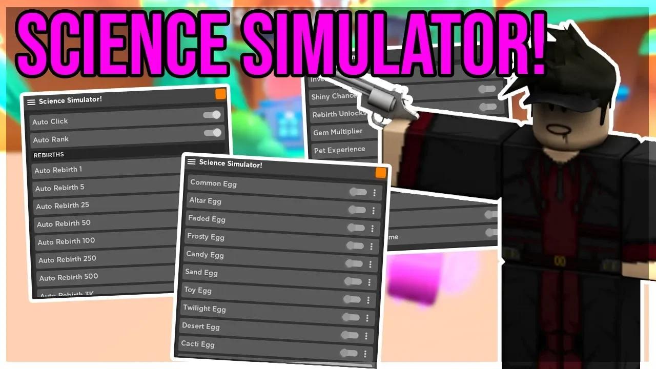 *NEW* Science Simulator HACK | OP MAX STATS GUI SCRIPT [PETS] WORKING