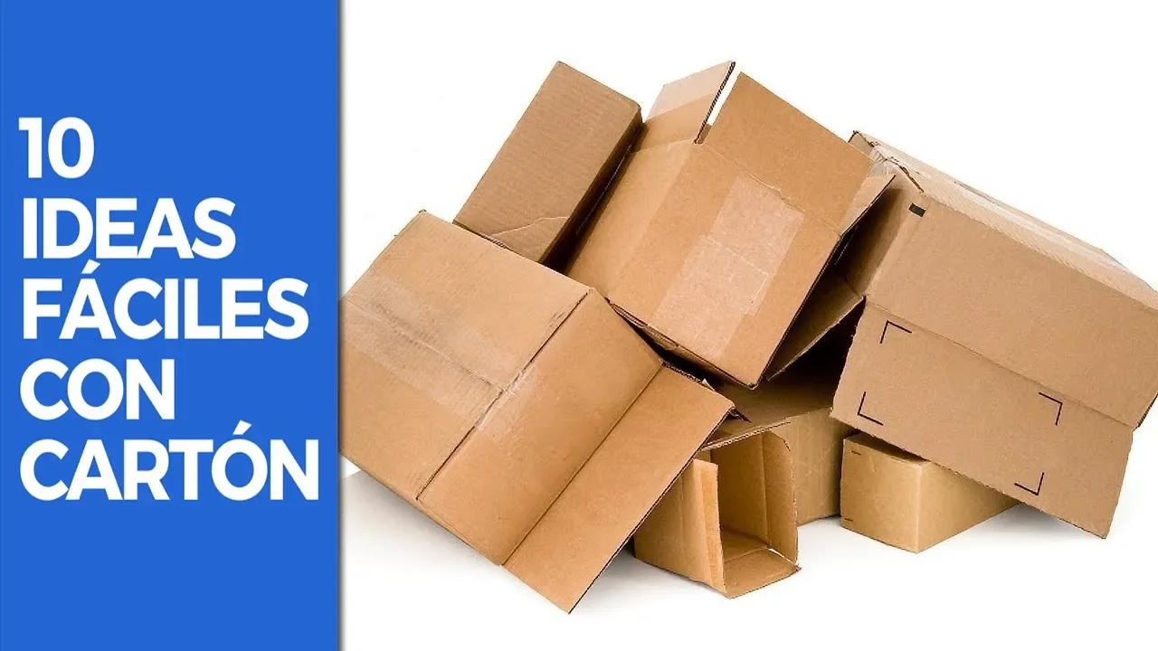 10 Ideas Faciles Con Cajas De Cartón Reciclaje Ecobrisa