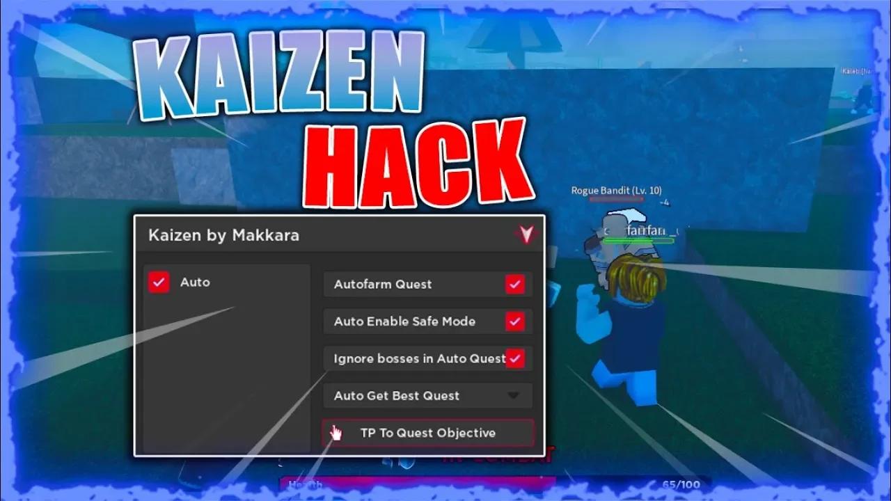 Kaizen Script Hack ROBLOX Gui 🔥OP Auto Farm, Auto STATS, God Mode & More!🔥(*PASTEBIN*)