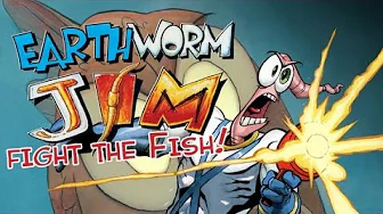 Earthworm Jim 2 Fight the Fish! Comic Unboxing