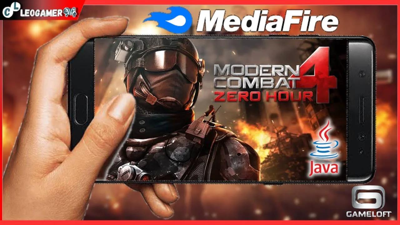 MODERN COMBAT 4 ZERO HOUR Versão Java Jogo Incrível Para Zerar Sem Bug ...