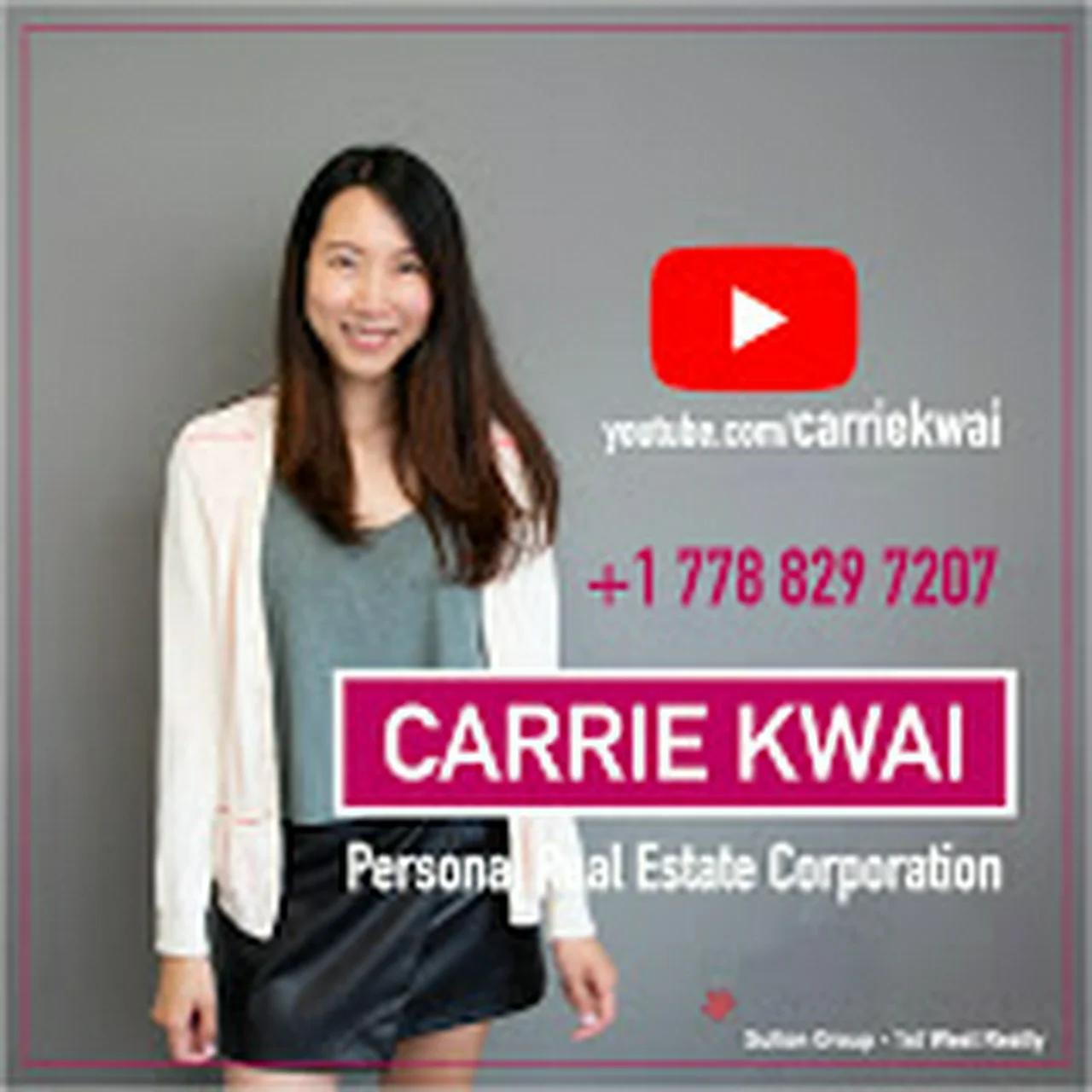 溫哥華地產經紀 Carrie Kwai PREC* l 大溫住好D 基仔&Carrie