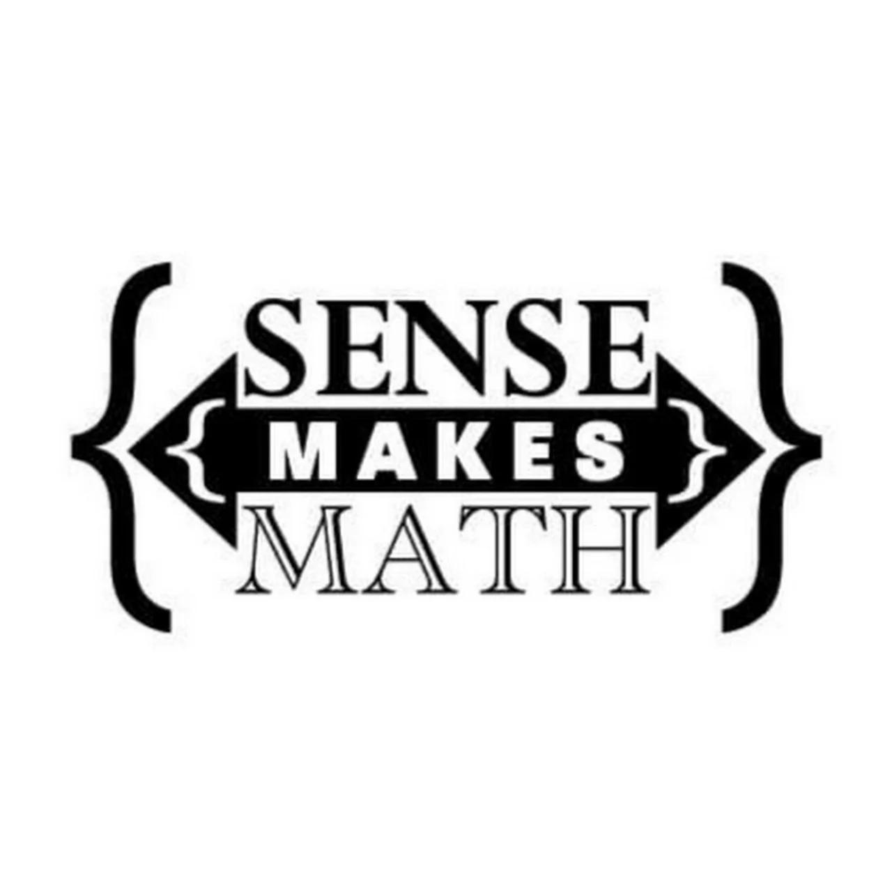 Sense Makes Math