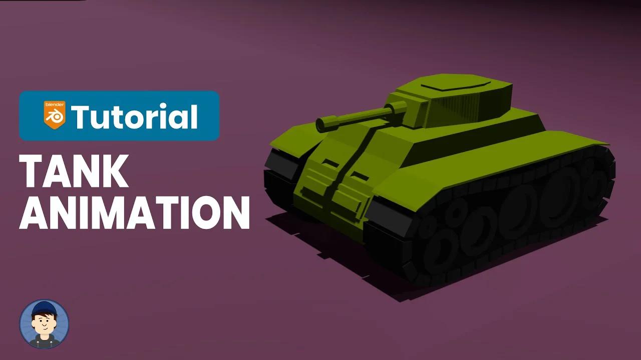 How to make a tank track animation in Blender [3.3] | 3D Animation