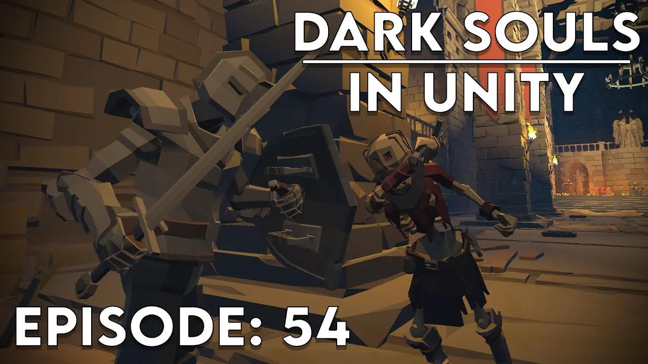 Create DARK SOULS in Unity EP. 54 Enemy HP Bar