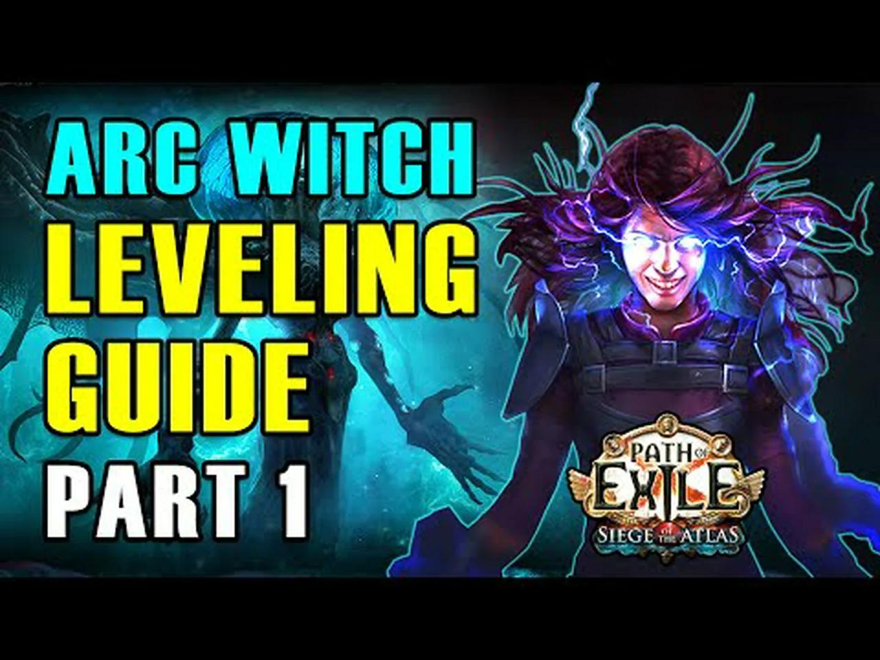 VAAL ARC Witch LEVELING Guide for Beginners of Path of Exile | PoE 3.17 ...