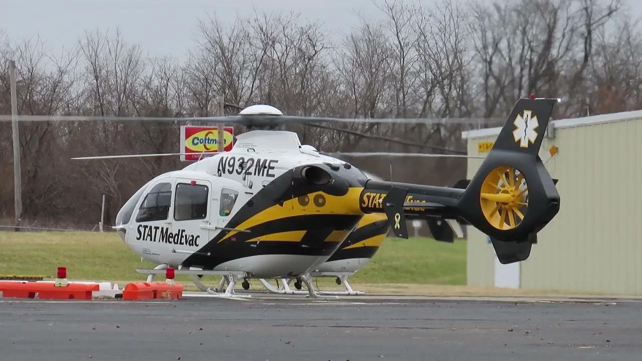 N932ME - STAT MedEvac 17 Taking Off